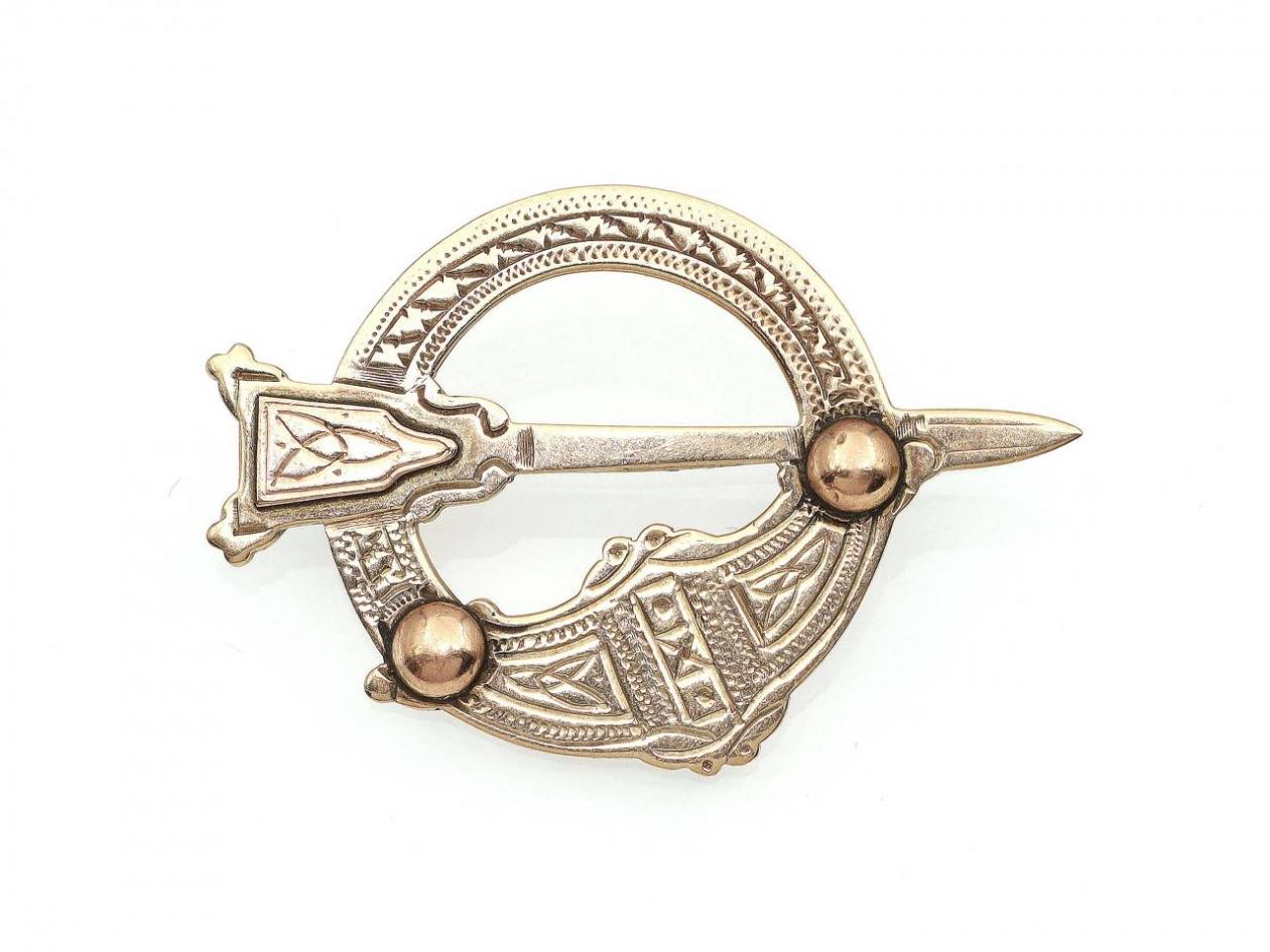 1968 Irish Tara brooch in 9kt yellow gold